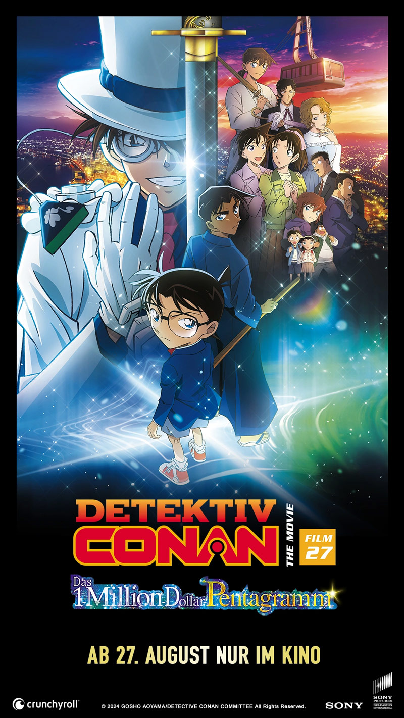 Crunchyroll sort le 27e film de «Détective Conan» au cinéma
